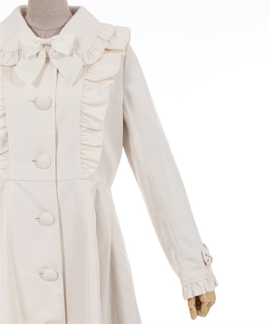 ガーリーリボントレンチコート | outlet | axes femme online shop ガーリーリボントレンチコート | outlet | axes femme online shop