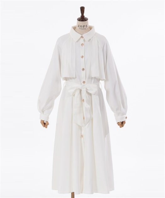 後レースアップトレンチコート | outlet | axes femme online shop 後レースアップトレンチコート | outlet | axes femme online shop