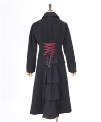 バッスル風ロングコート | axes femme | axes femme online shop バッスル風ロングコート | axes femme | axes femme online shop