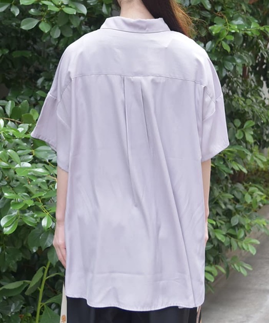 花刺繍シアーロングシャツ | outlet | axes femme online shop 花刺繍シアーロングシャツ | outlet | axes femme online shop