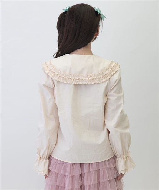 丸襟コットンブラウス | レディース服・レディースファッション 丸襟コットンブラウス | レディース服・レディースファッション