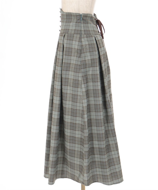 チェック柄ハイウエストスカート | 衣料 | axes femme online shop チェック柄ハイウエストスカート | 衣料 | axes femme online shop