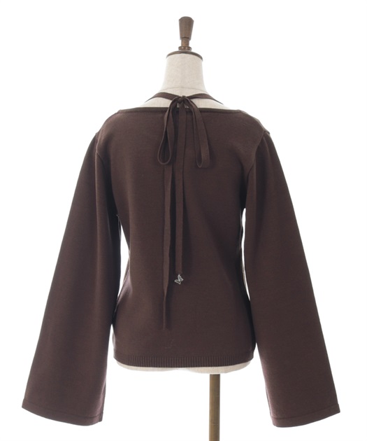 チョーカー風ストラップニット | レディース服・レディース チョーカー風ストラップニット | レディース服・レディース