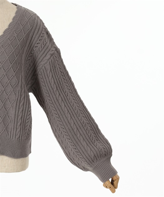 アソート釦ニットカーディガン | outlet | axes femme online shop アソート釦ニットカーディガン | outlet | axes femme online shop