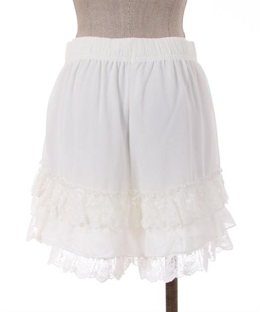 レースフリルミニペチパンツ | outlet | axes femme online shop レースフリルミニペチパンツ | outlet | axes femme online shop